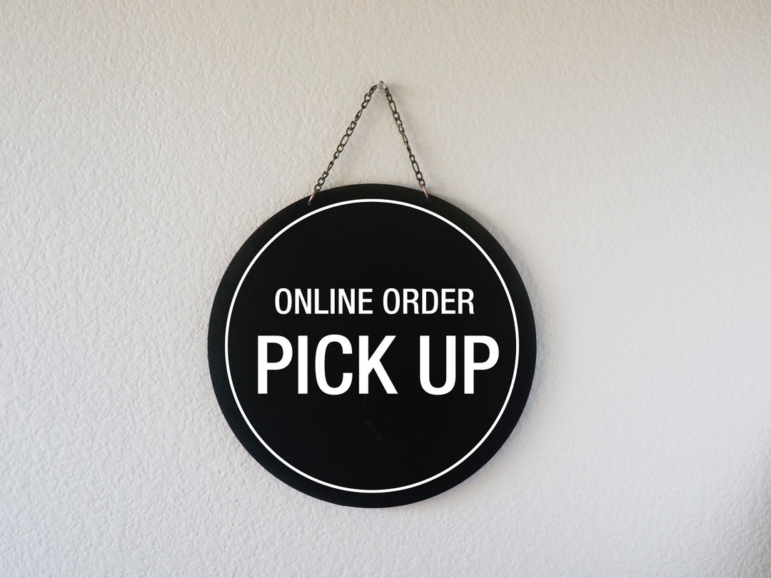Online Order Pickup Sign - Etsy