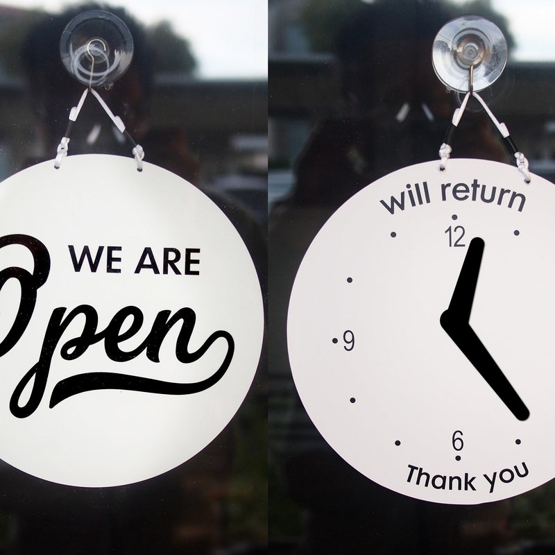 Will Return Sign Office - Etsy