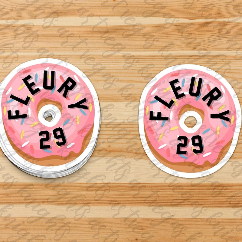 Hockey Donut - Etsy
