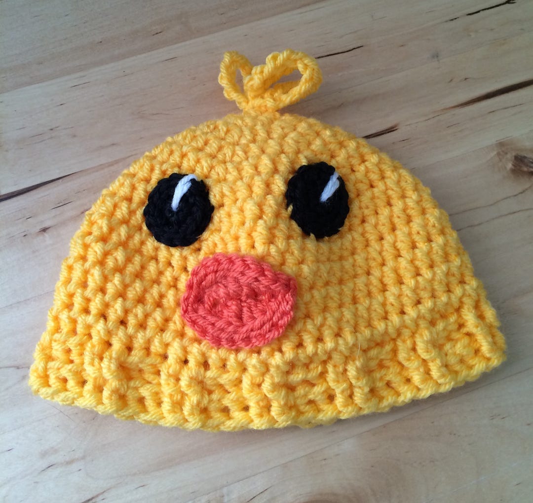Cute Duck Hat Infant Duck Hat Child Duck Hat Crochet Duck Hat - Etsy