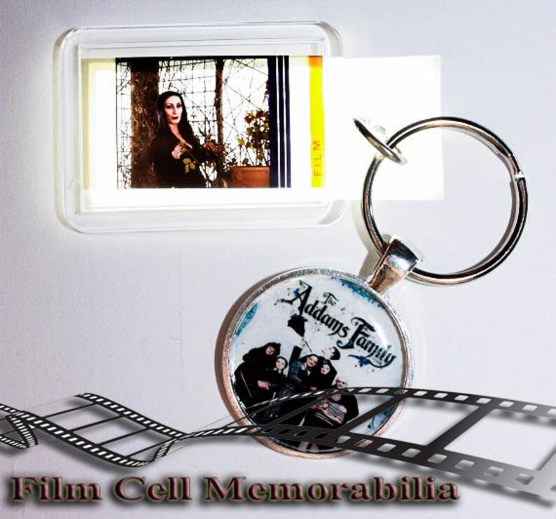 The Addams Family 35mm Film Cell Key Ring Key Chain - Etsy