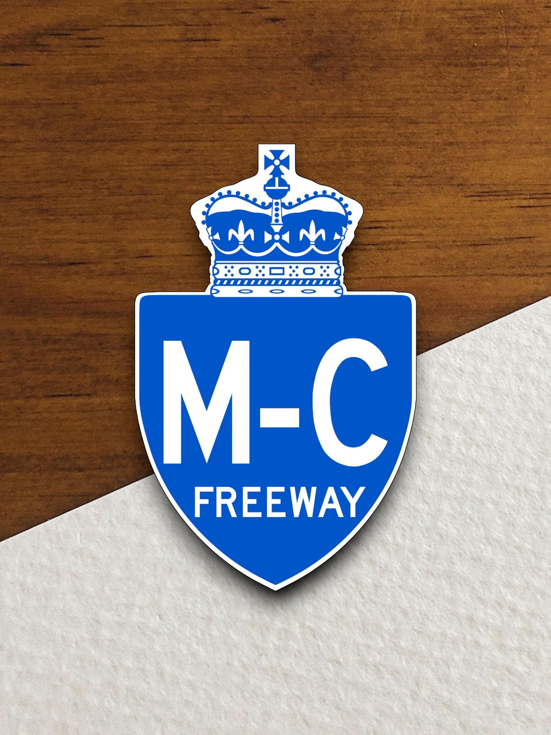 Canada M-C Freeway Sticker, Road Sign Sticker, Road Trip Sticker ...