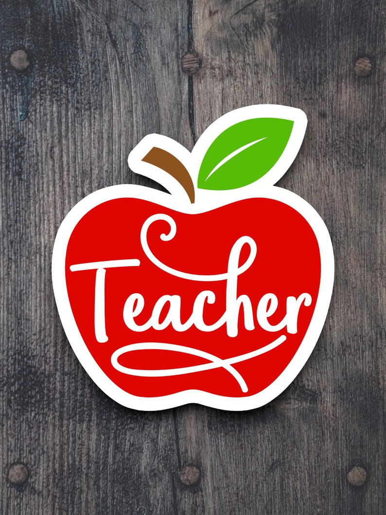 Teacher Sticker, Teacher Sticker, Education Sticker, School Sticker ...