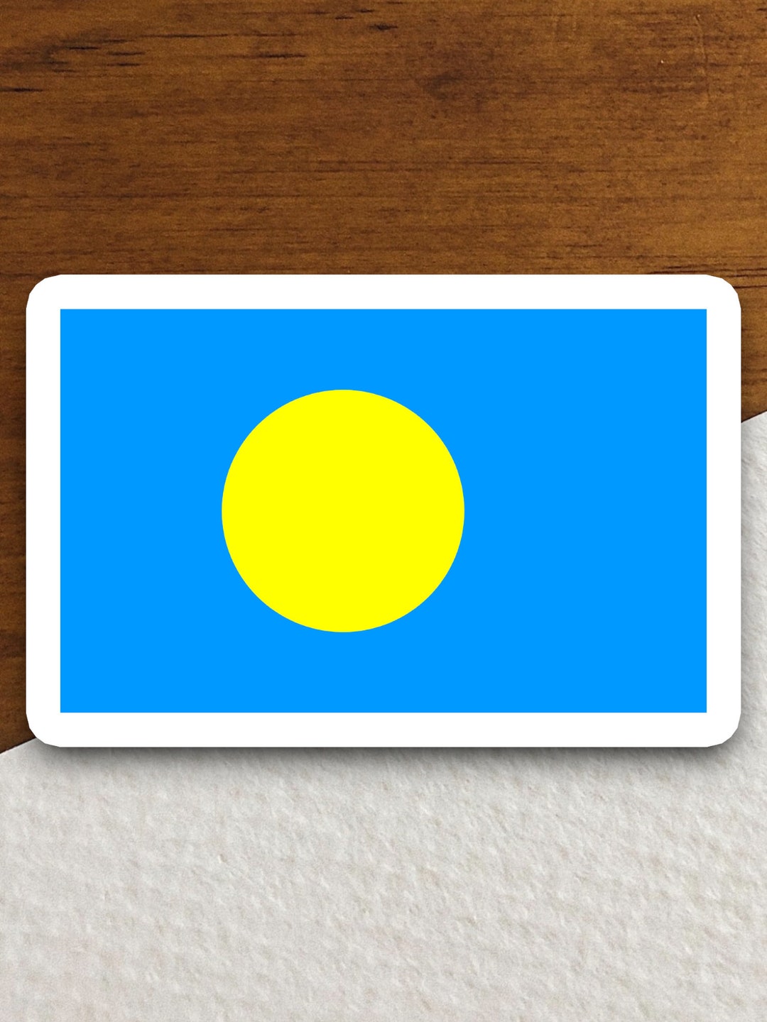 Palau Country Flag Sticker, International Country Sticker ...