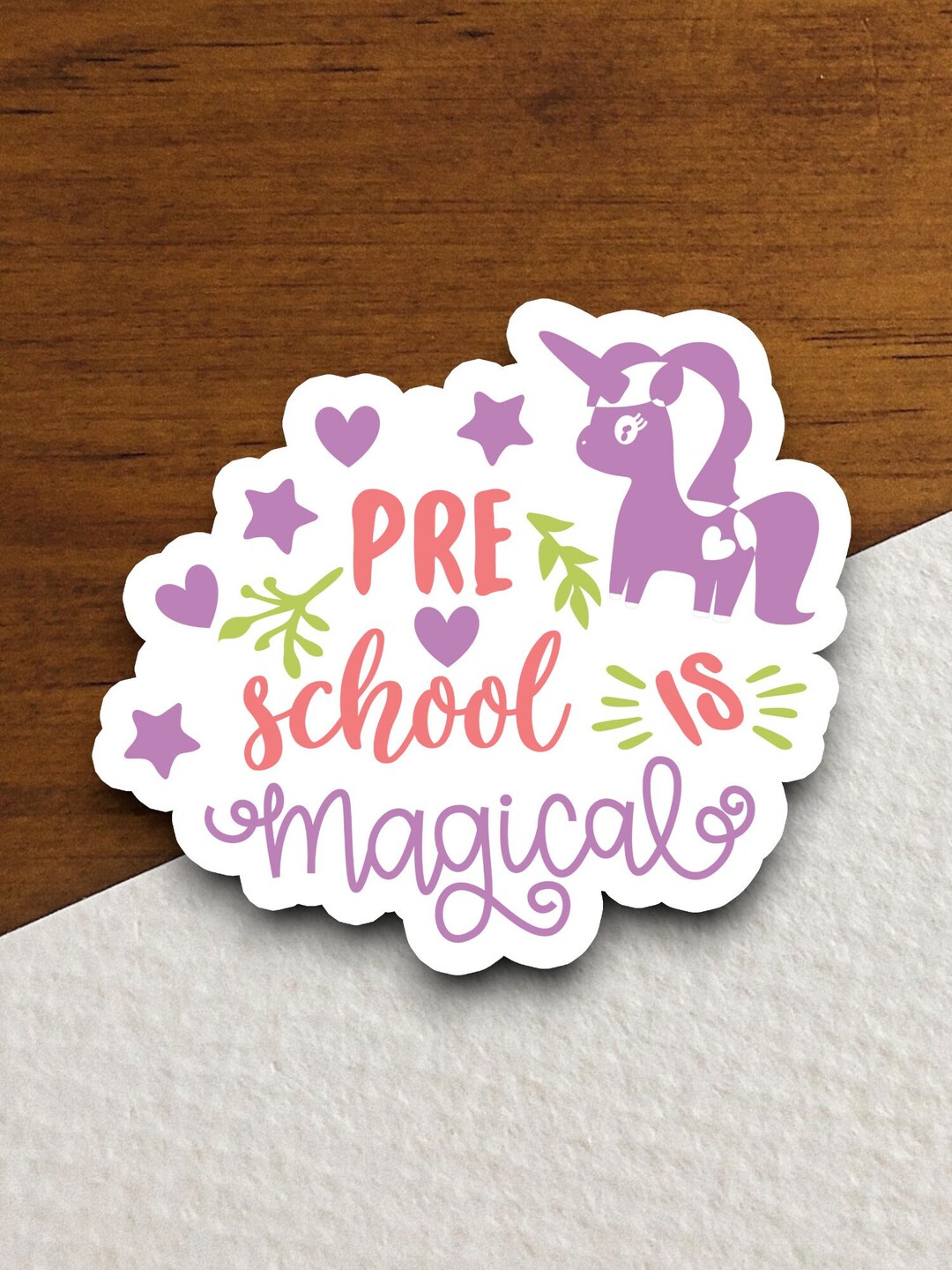 Pre-school is Magical Sticker Back to School Sticker - Etsy
