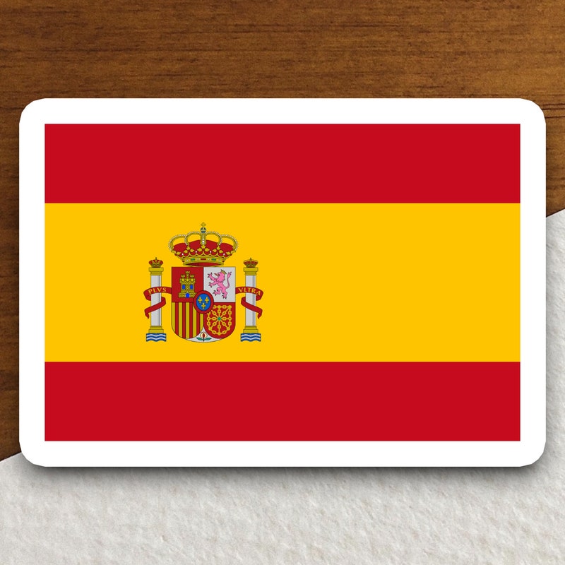 Spain Flag Stickers - Etsy