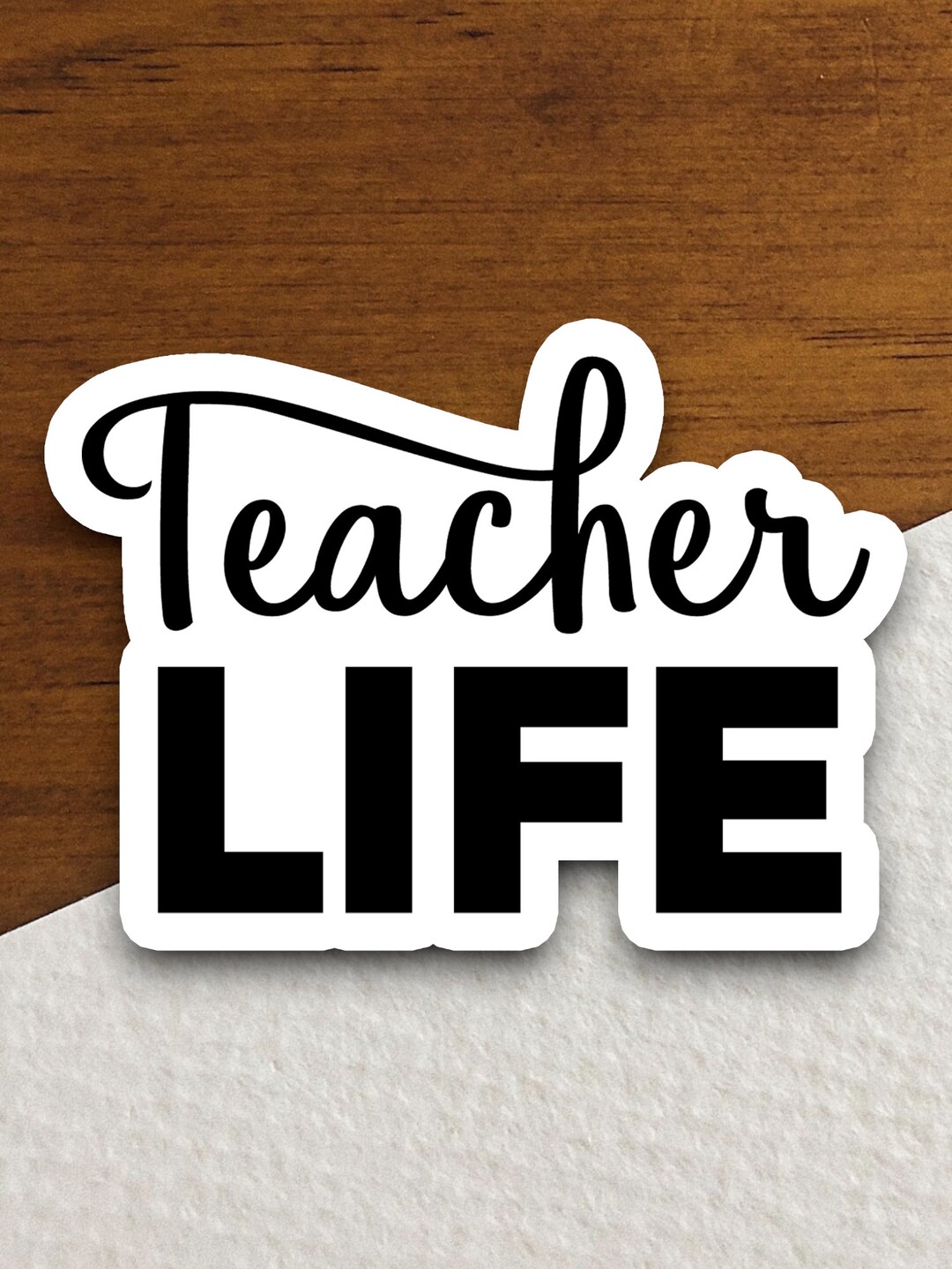 Teacher Life Sticker, Teacher Sticker, Education Sticker, School ...