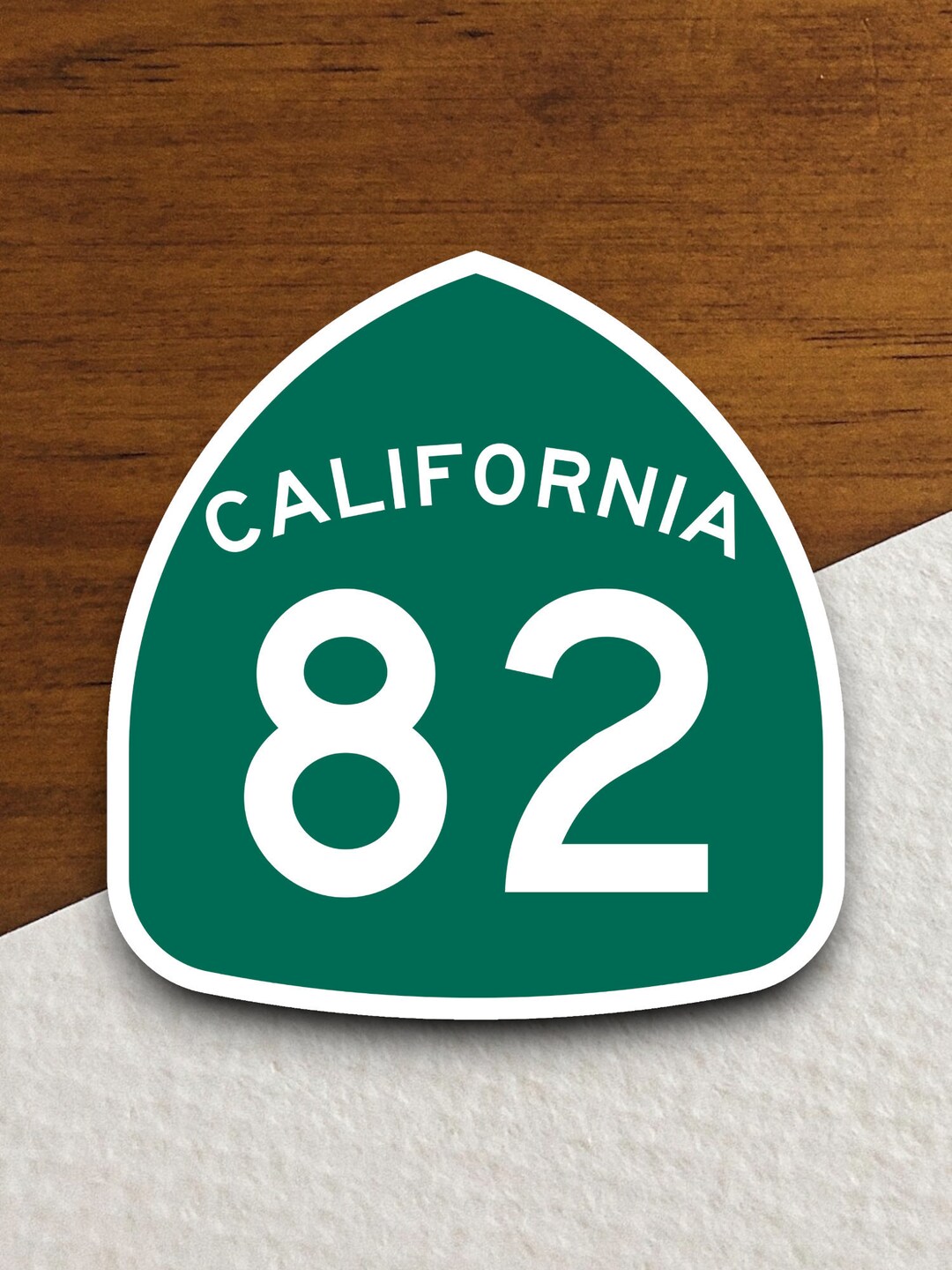 California State Route 82 Road Sign Sticker, Road Trip Sticker, Highway ...