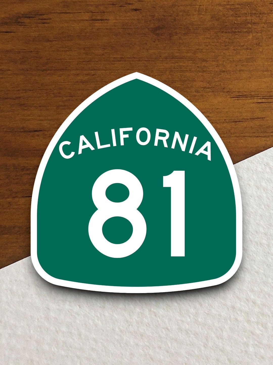 California State Route 81 Road Sign Sticker, Road Trip Sticker, Highway ...