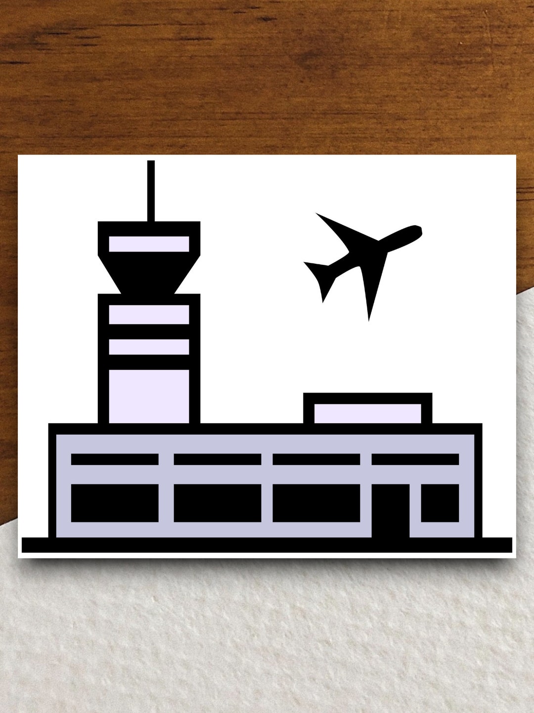 Airport Symbol Sticker, Road Sign Sticker, Travel Sticker, Laptop ...