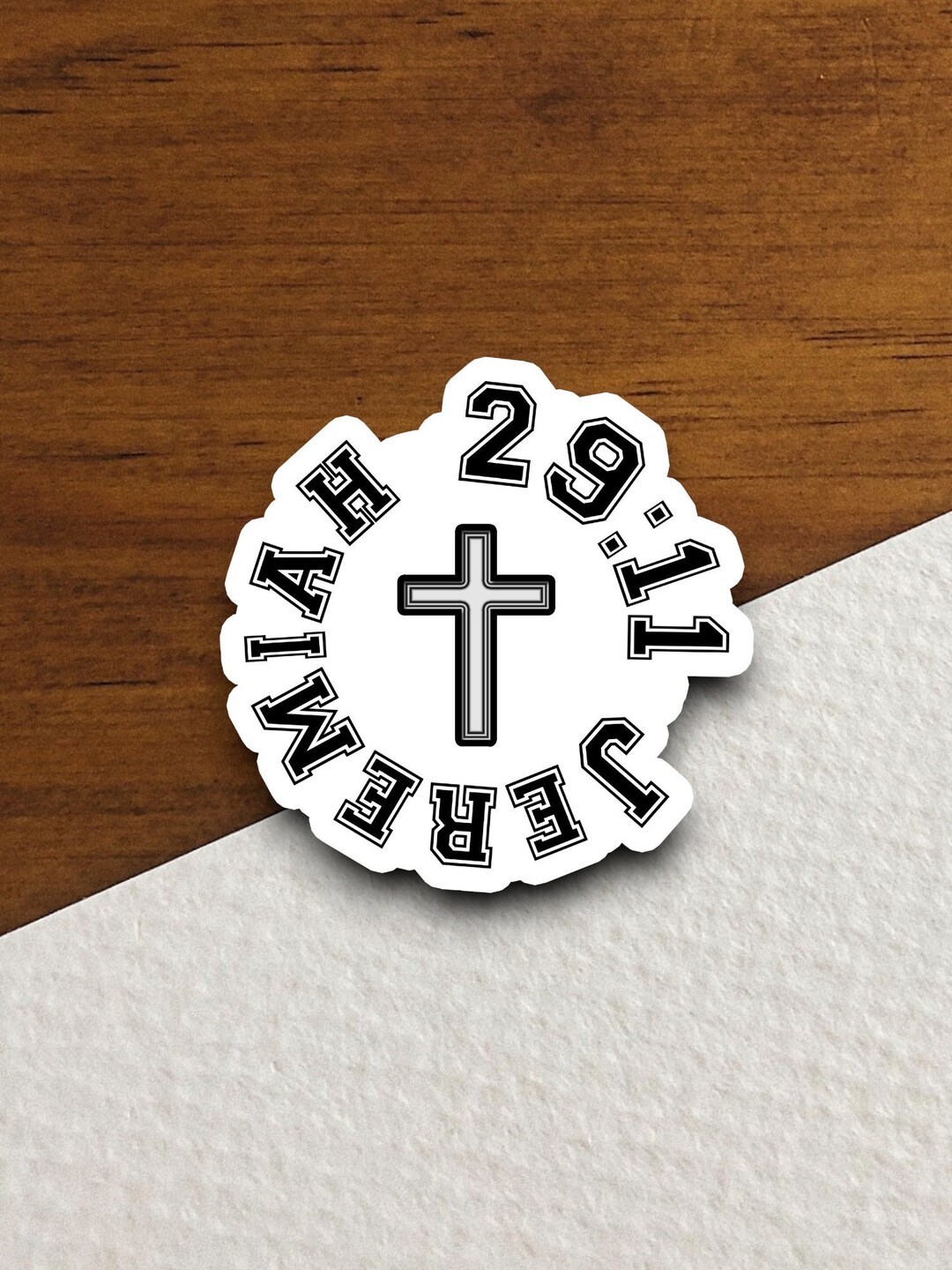 Jeremiah 29 Sticker, Religious Sticker, Faith Sticker, Worship Sticker ...