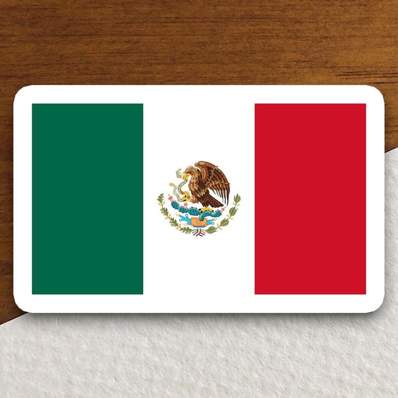 Mexican Flag Bumper Stickers - Etsy