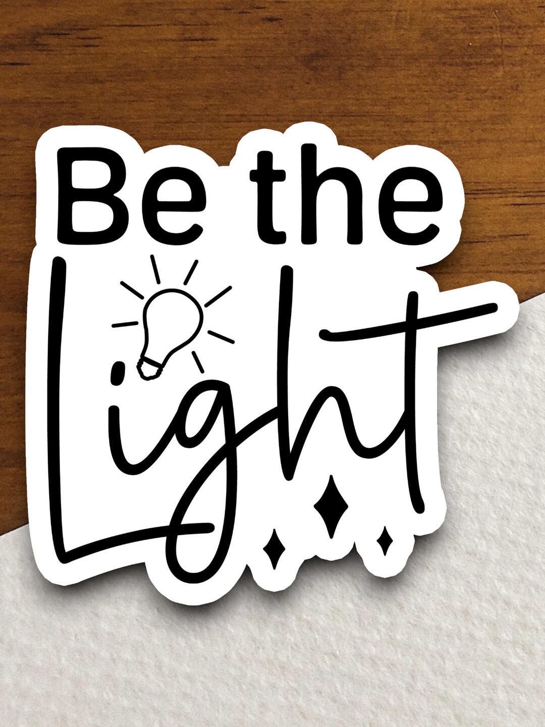 Be the Light Matthew 5 14 Sticker, Light Sticker, Religious Sticker ...