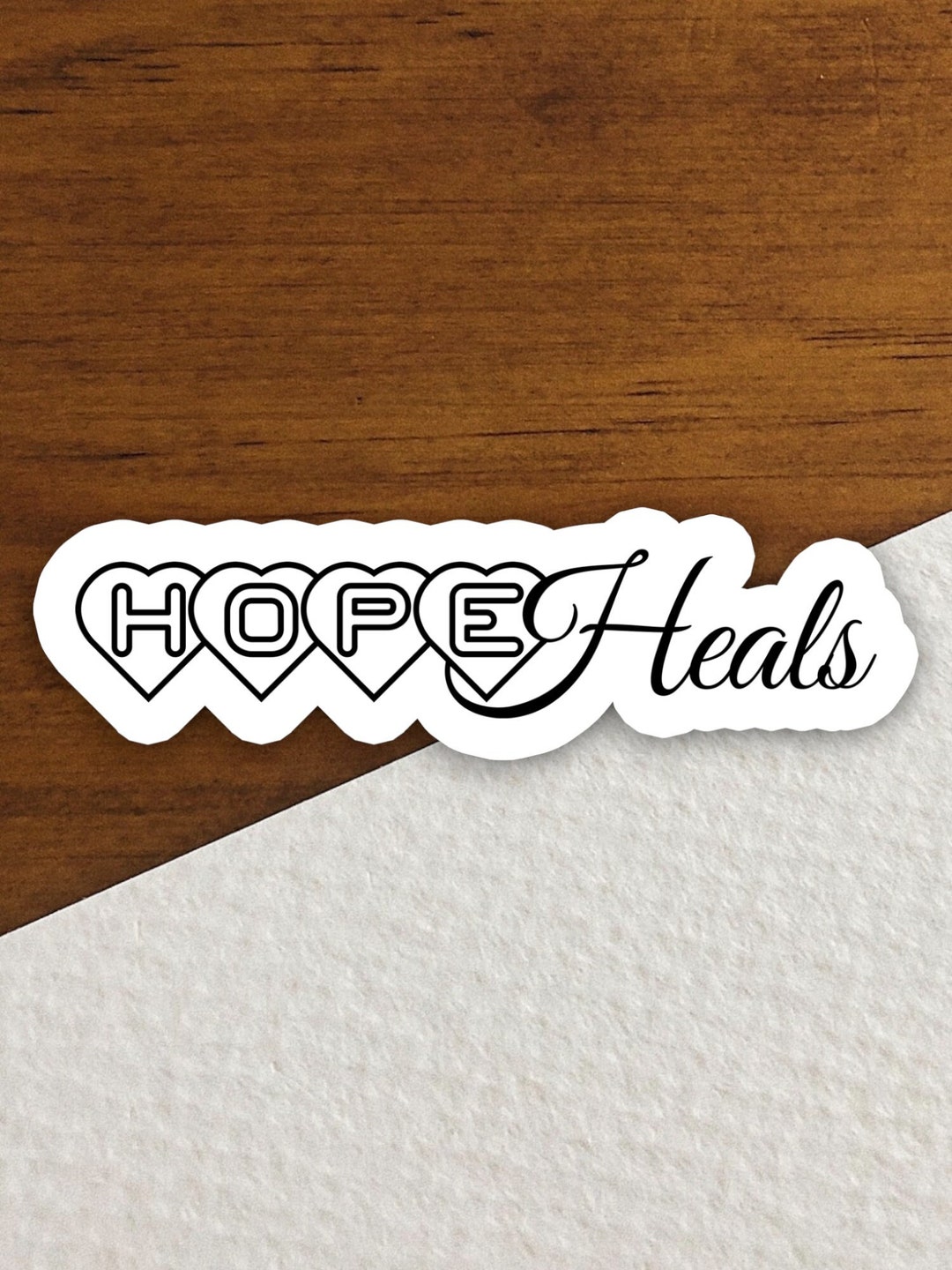 Hope Heals Sticker, Religious Sticker, Faith Sticker, Worship Sticker ...