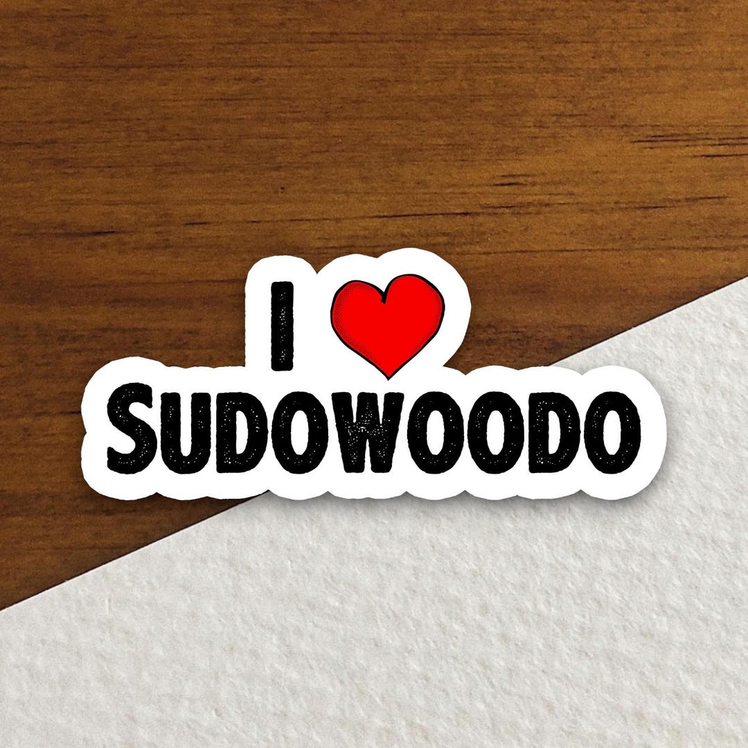I Love Sudowoodo Sticker, Pokémon Sticker, Heart Sticker, Love Sticker ...