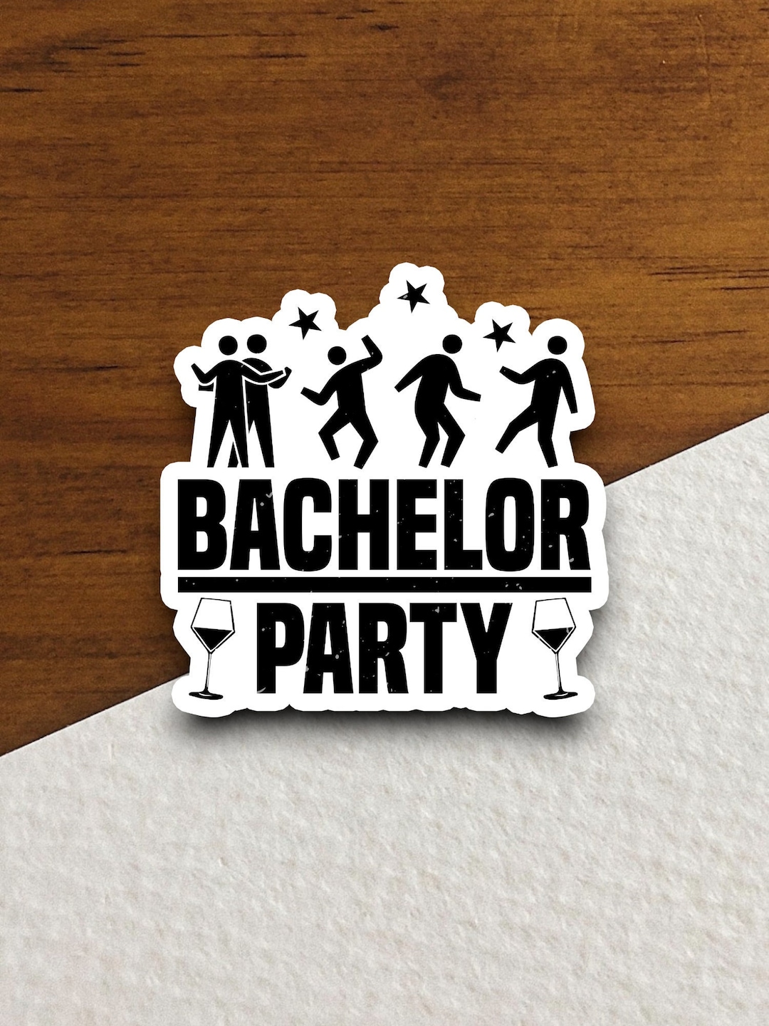 Bachelor Party Sticker, Bar Tender Sticker, Wedding Stickers, Bar ...