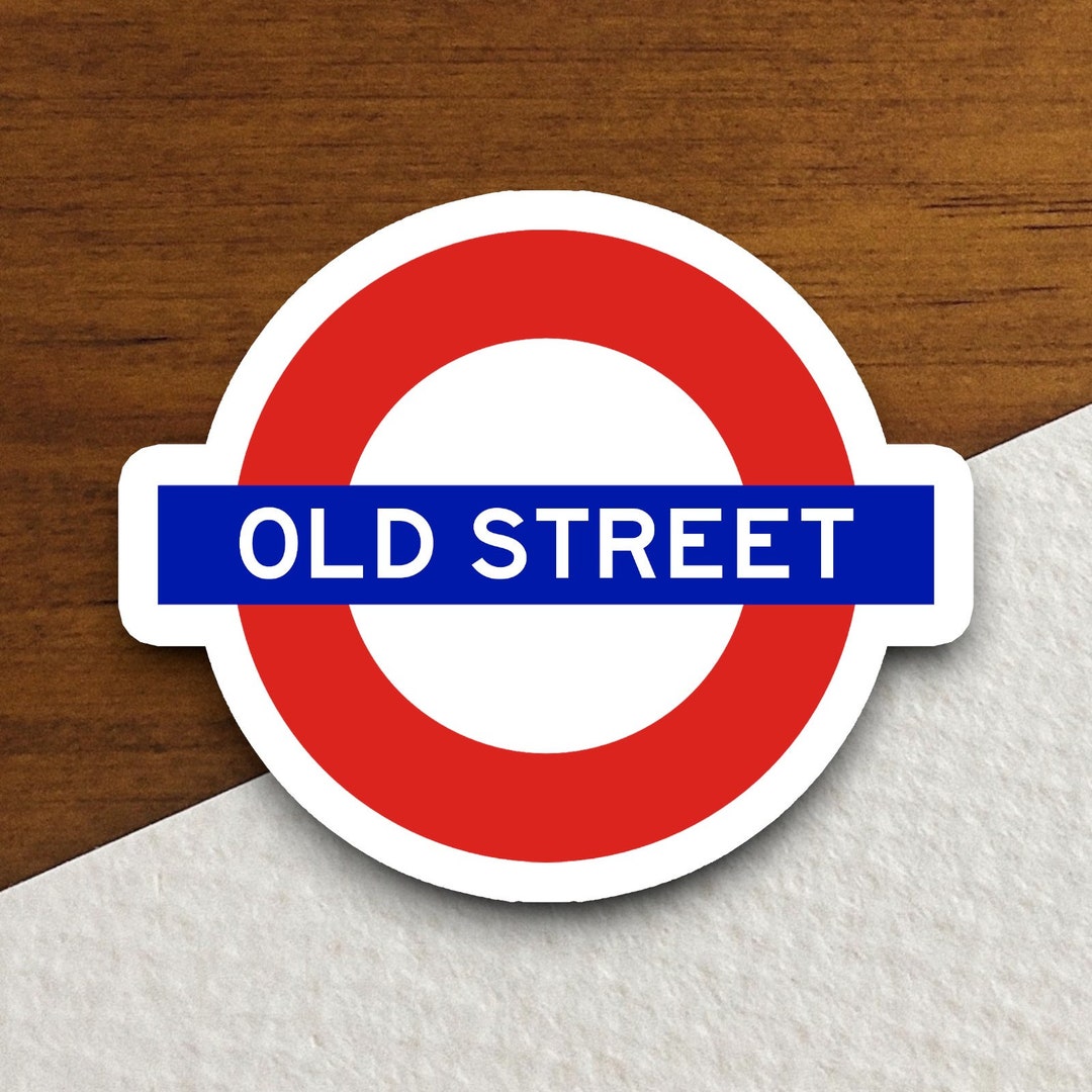 Old Street Station Sticker, the Underground Tube in London England ...