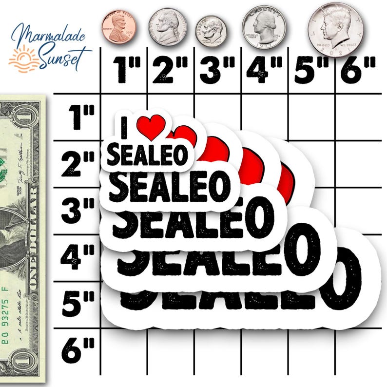 I Love Sealeo Sticker, Pokémon Sticker, Heart Sticker, Love Sticker ...