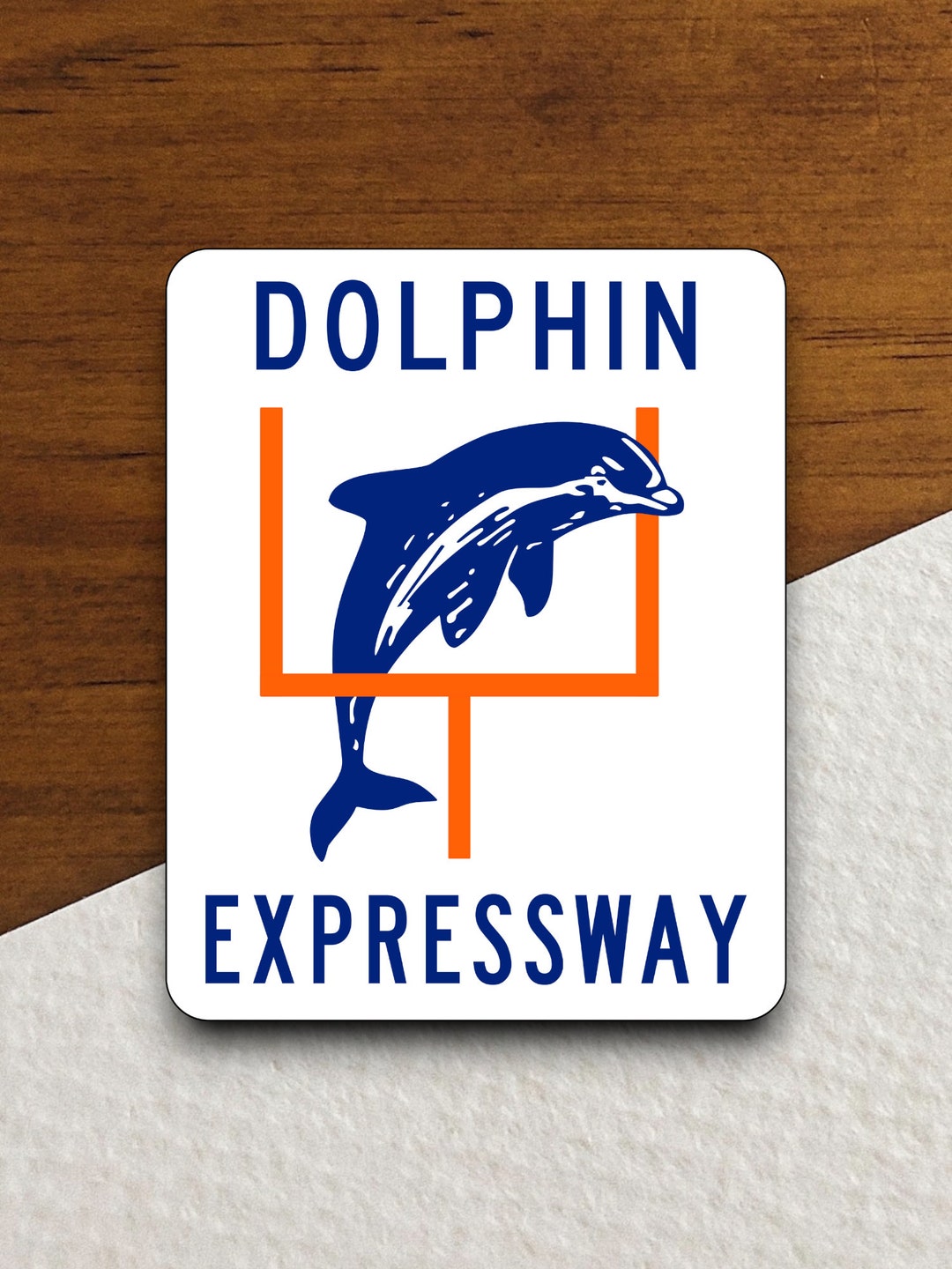 Dolphin Expressway Road Sign Stickers, Traffic Sticker, Road Sign ...