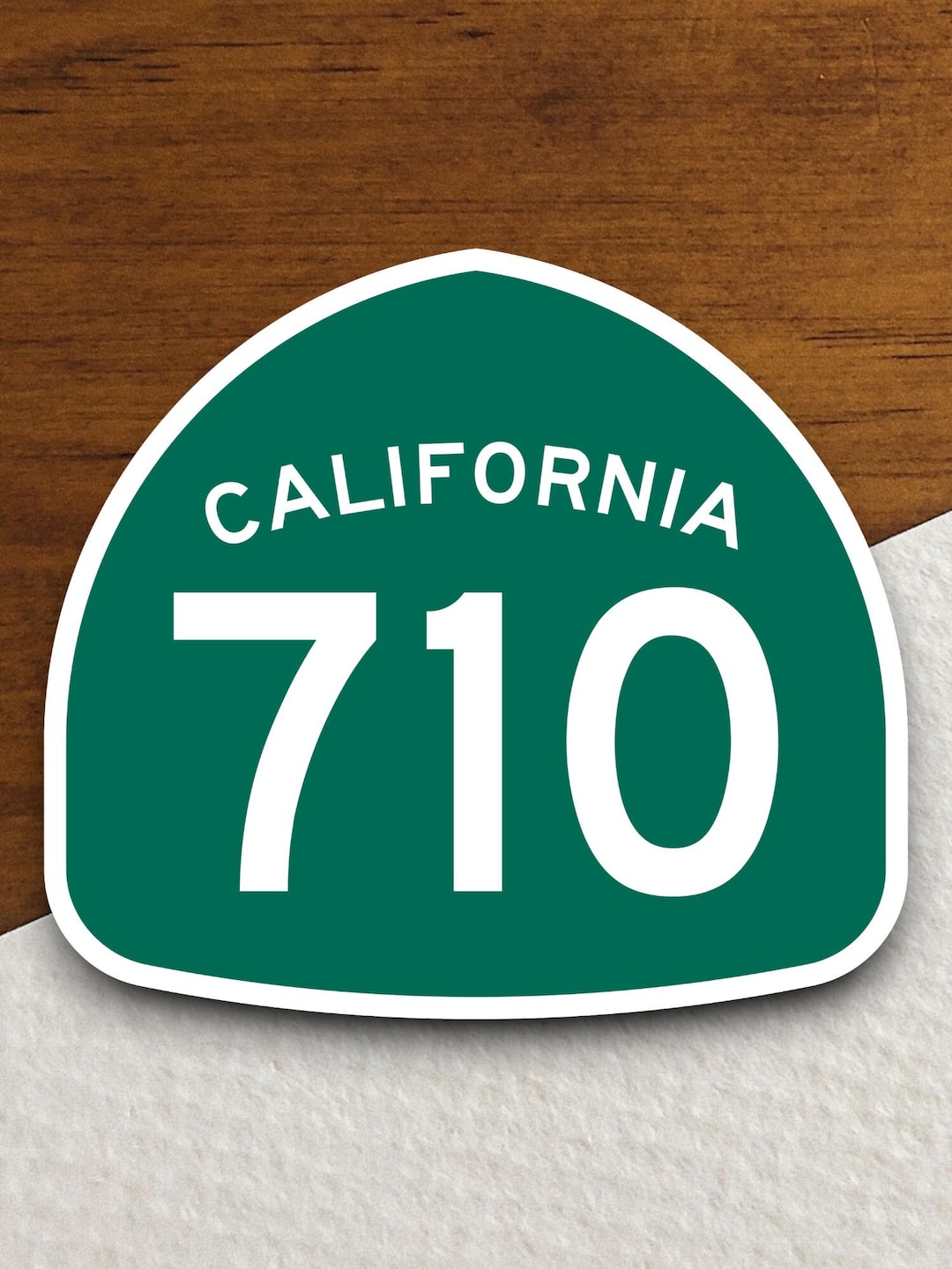 California State Route 710 Road Sign Sticker, Road Trip Sticker ...