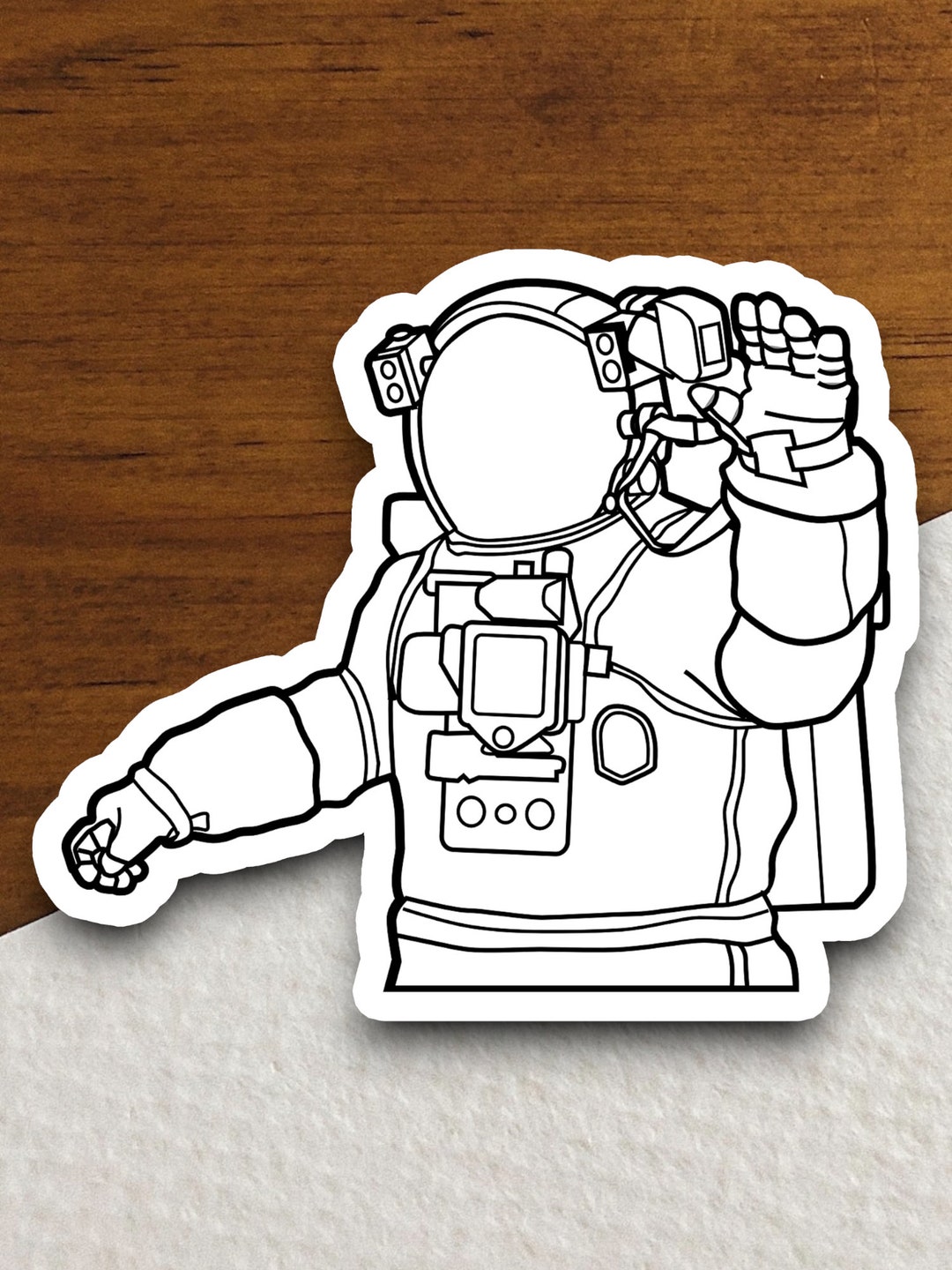 Astronaut Space Suit Sticker, Teacher Sticker, Education Sticker ...