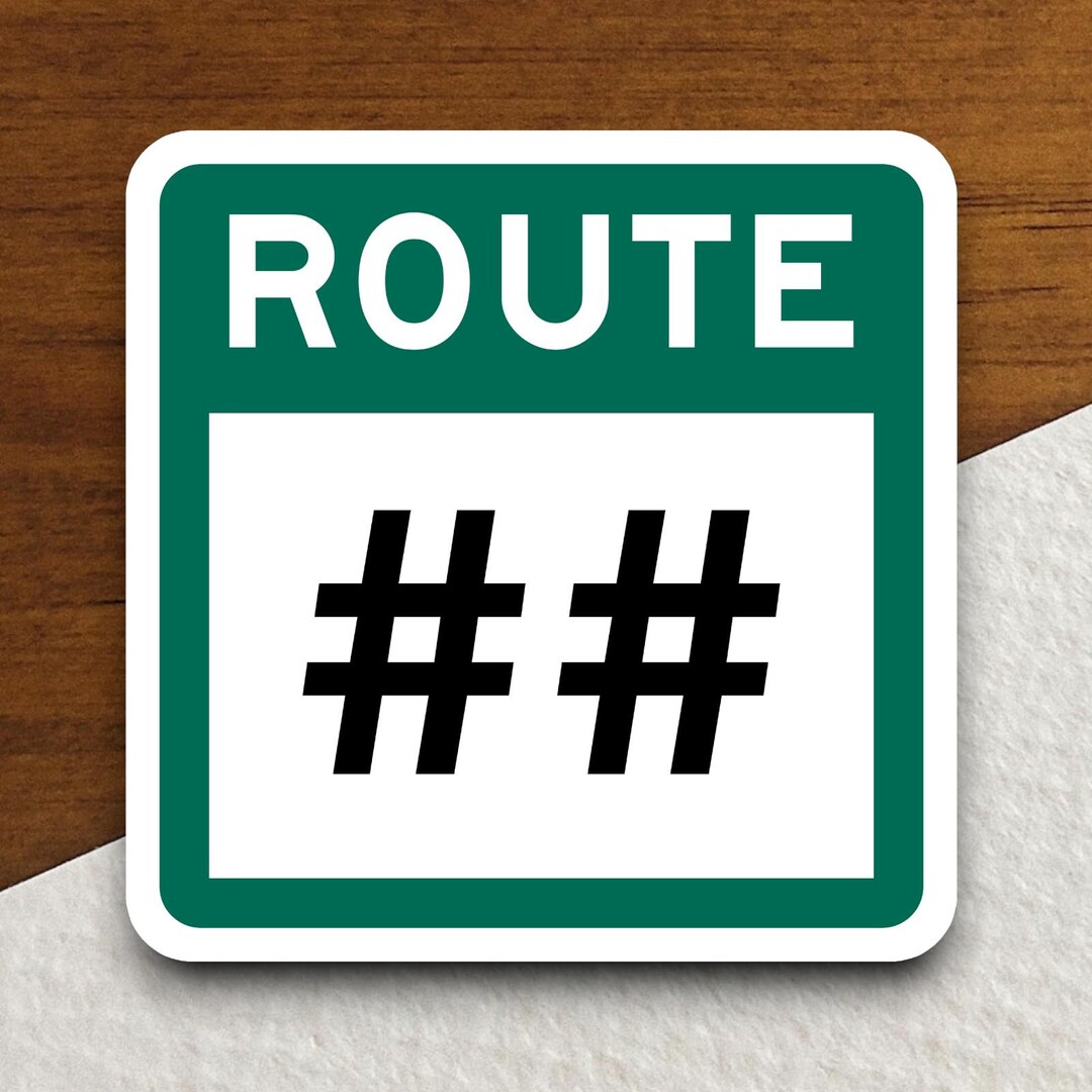 Newfoundland Road Sign Sticker: Canadian Freeway Route - Etsy