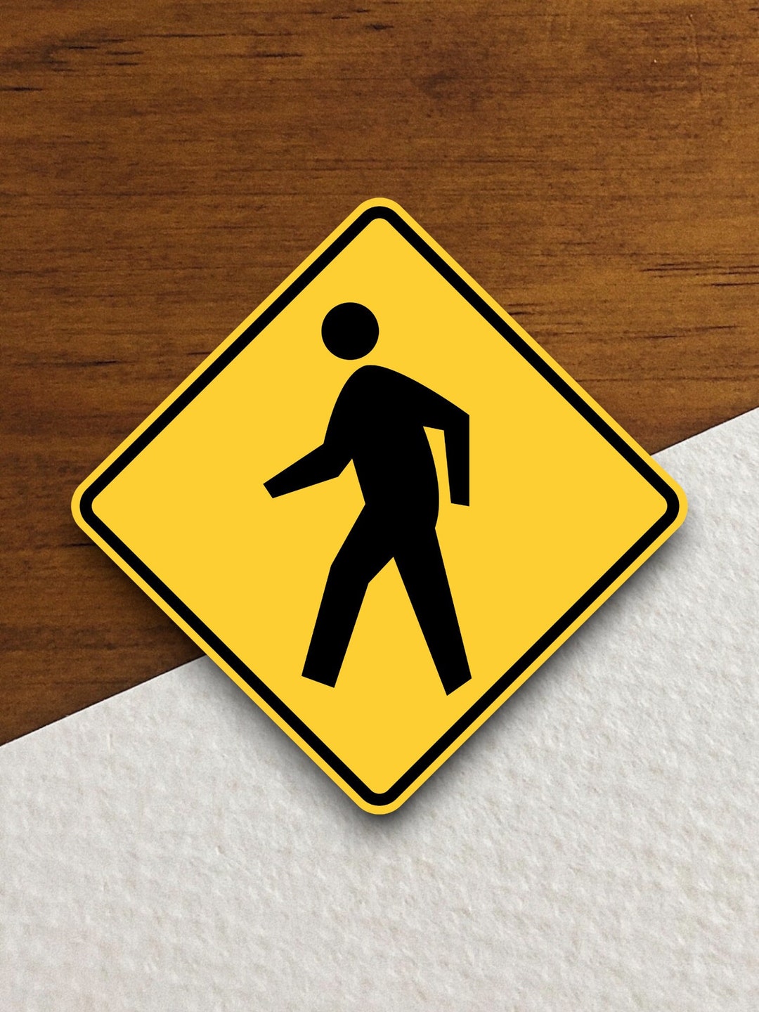 Pedestrians Road Sign Stickers, Room Decor, Traffic Sticker, Road Sign ...
