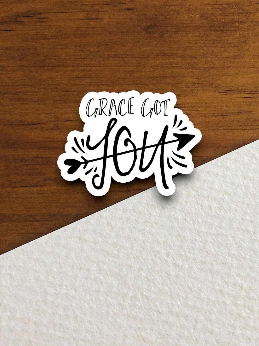 Grace Got You Sticker, Religious Sticker, Faith Sticker, Worship ...