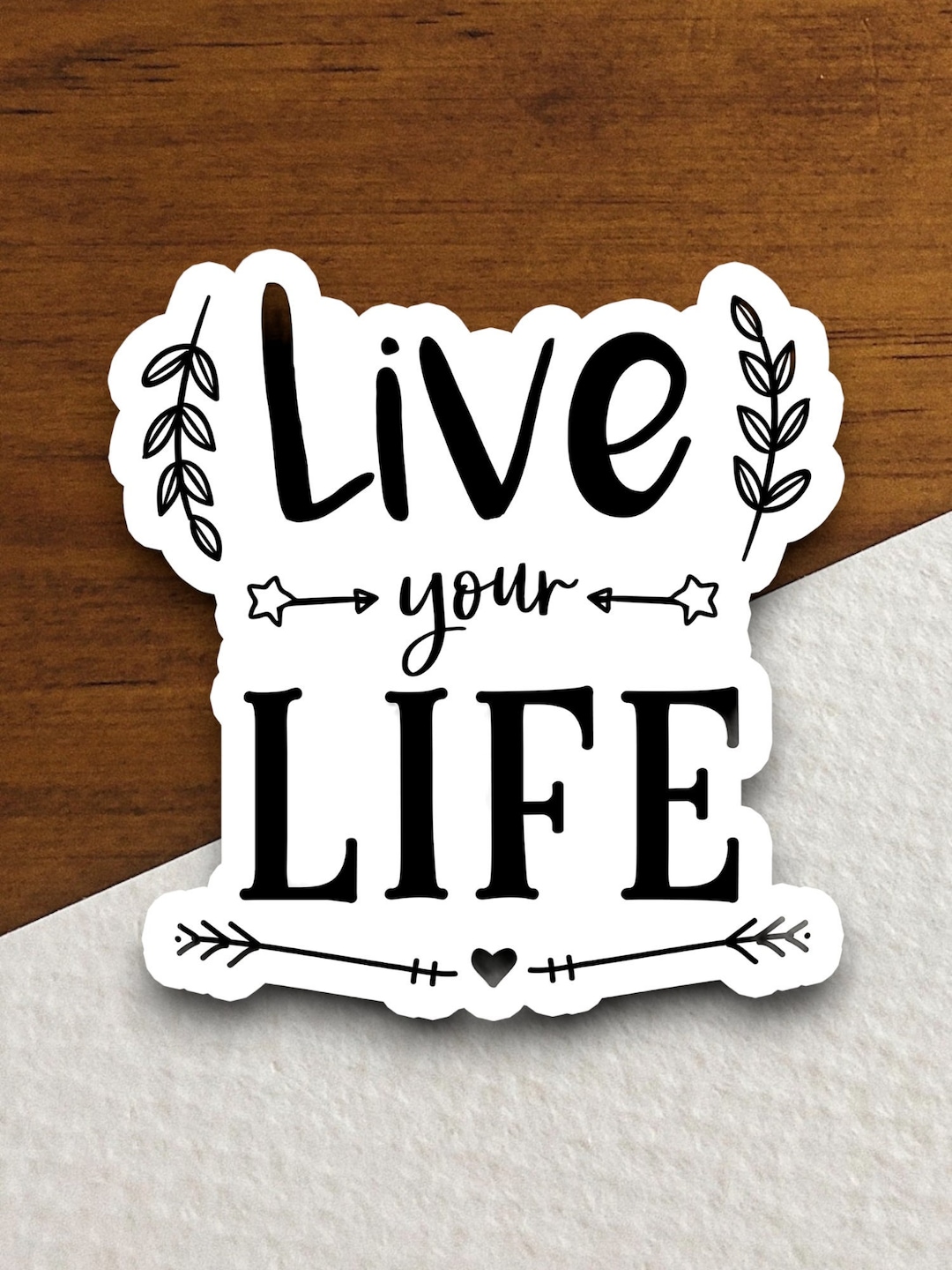 Live Your Life Sticker, Religious Sticker, Faith Sticker, Worship ...