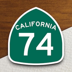 74 Highway Sign - Etsy
