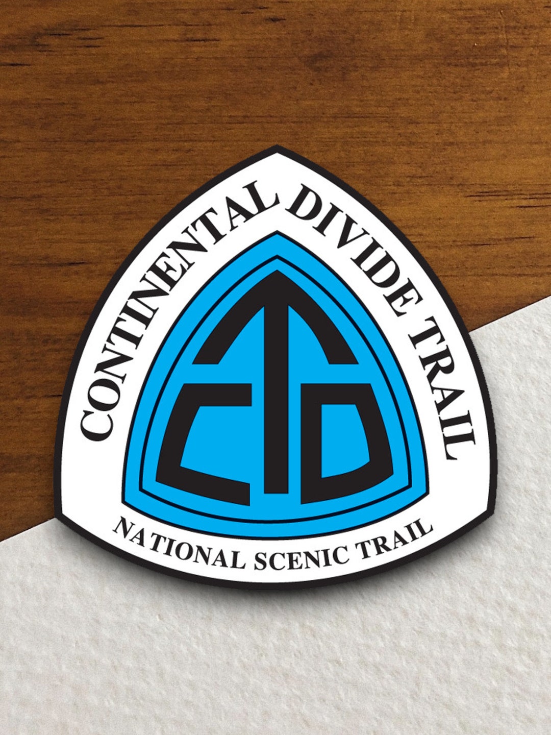 Continental Divide Trail Sticker: National Scenic Route Road Sign - Etsy