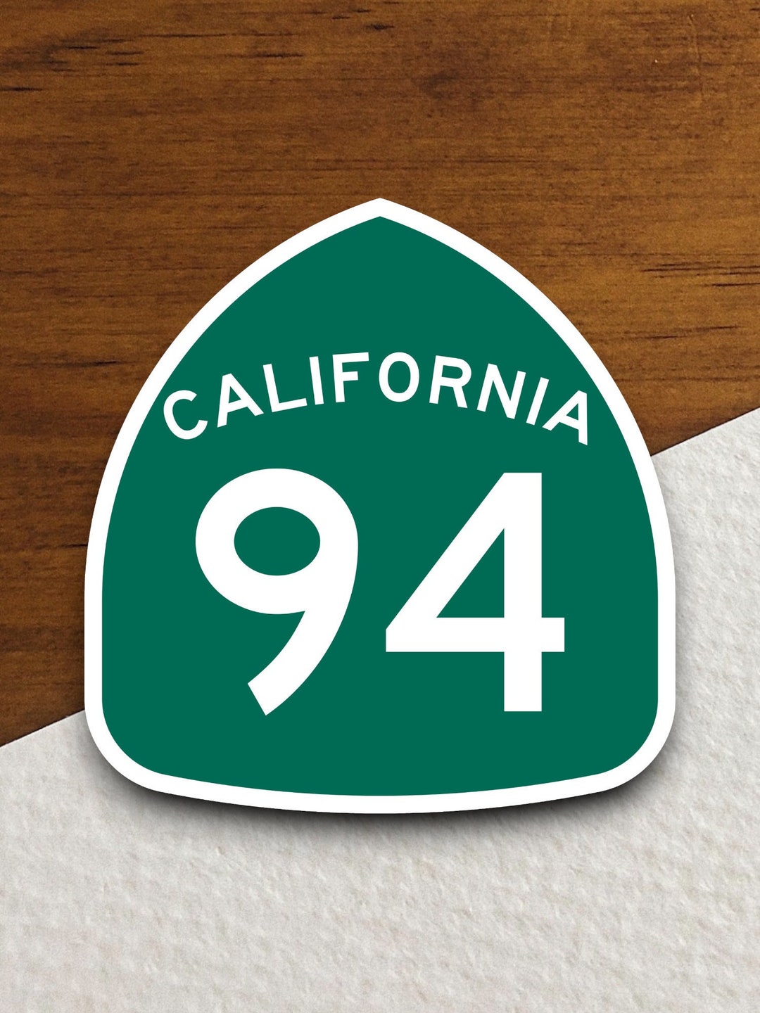 California State Route 94 Road Sign Sticker, Road Trip Sticker, Highway ...