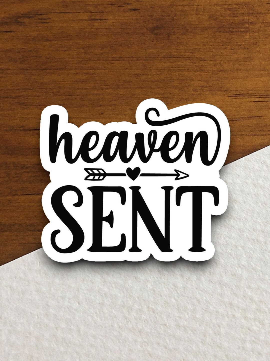 Heaven Sent Sticker, Religious Sticker, Faith Sticker, Worship Sticker ...