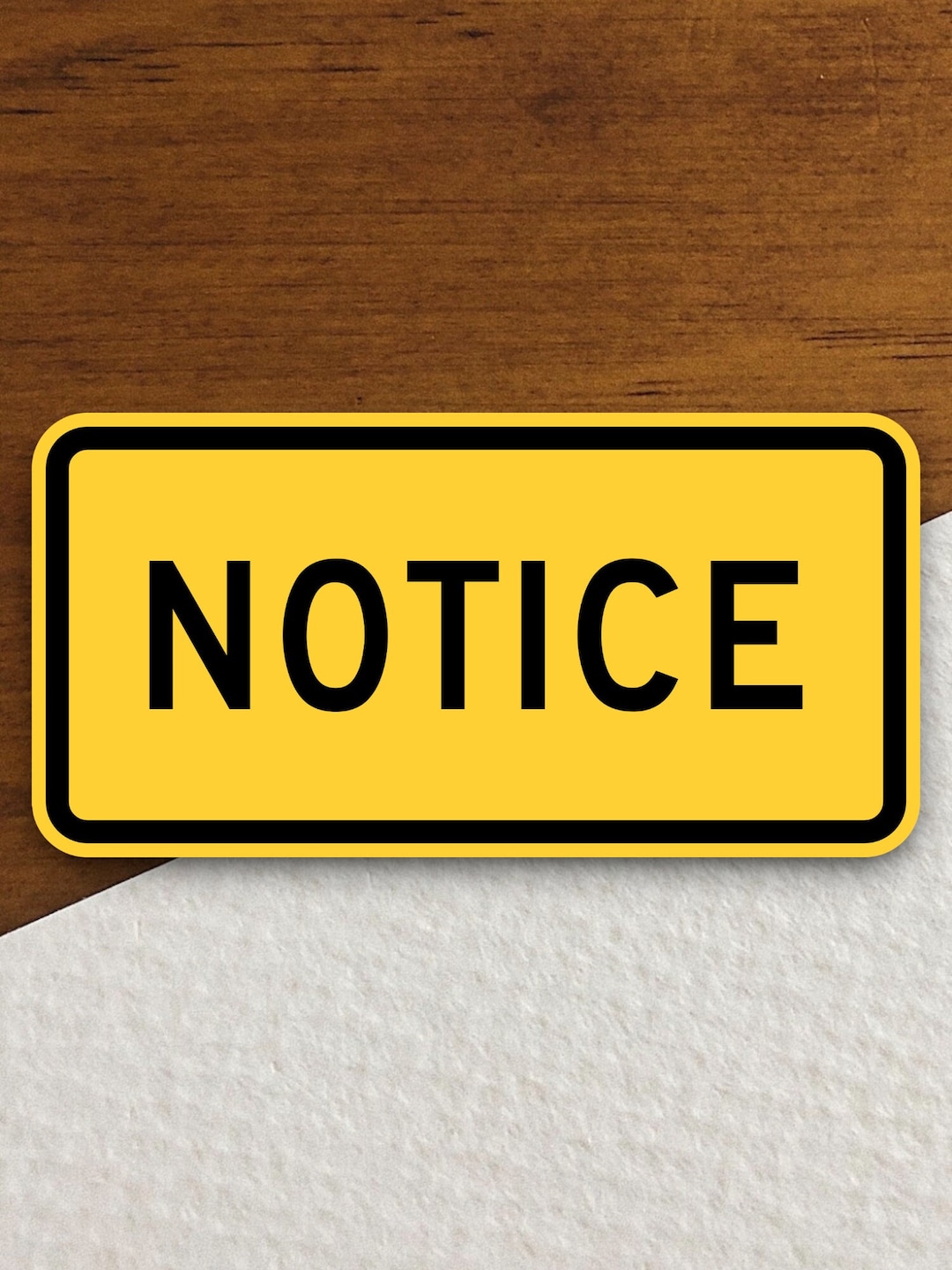 Notice Road Sign Stickers, Room Decor, Traffic Sticker, Road Sign ...