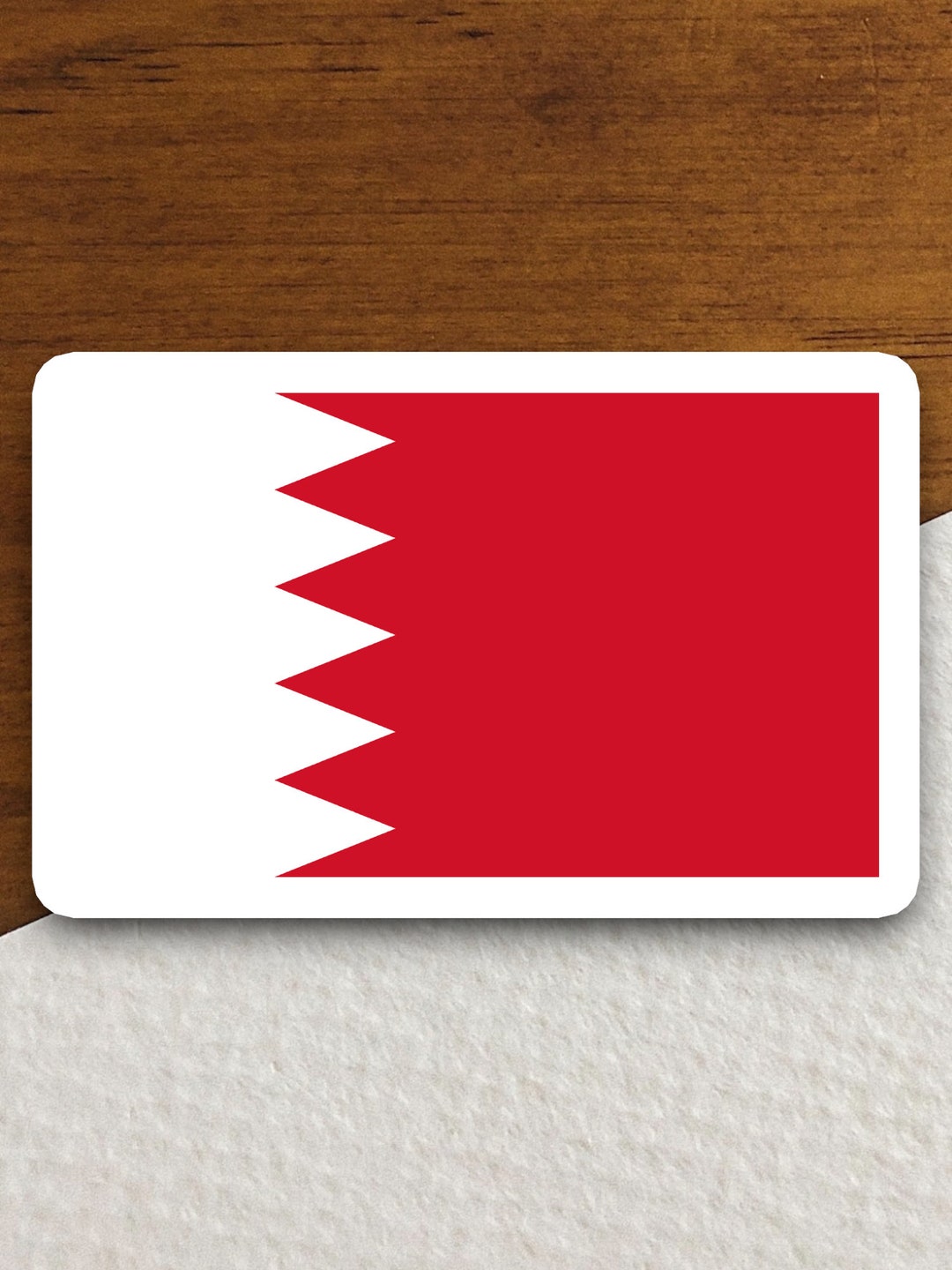 Bahrain Country Flag Sticker, International Country Sticker ...