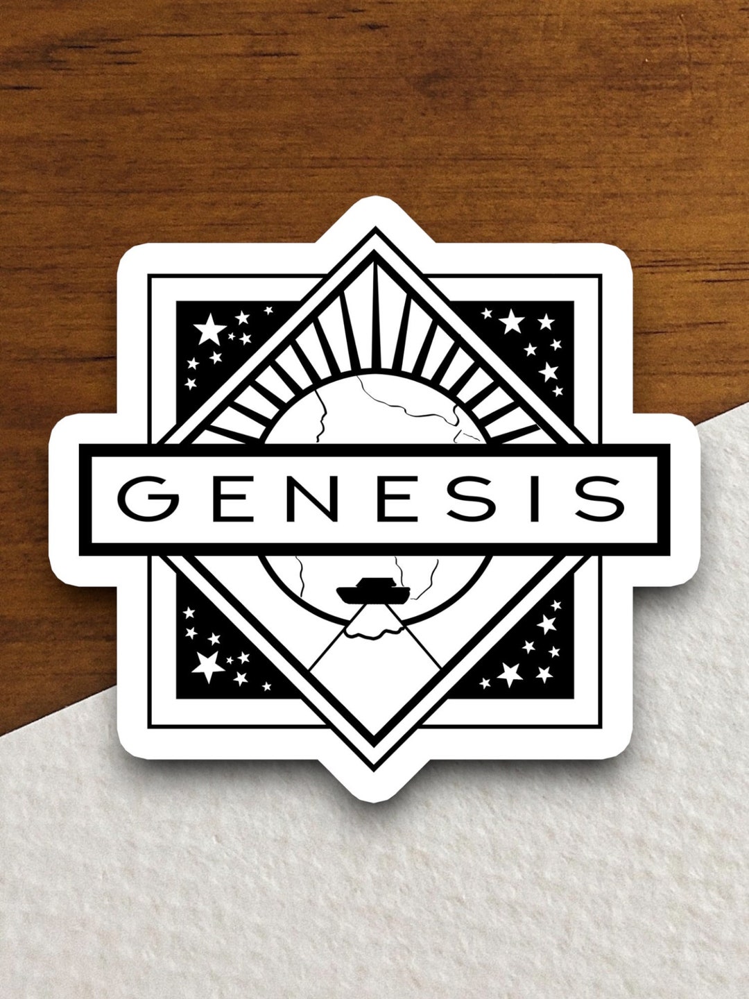 Book of Genesis Sticker, Book Sticker, Bible Sticker, Religious Sticker ...