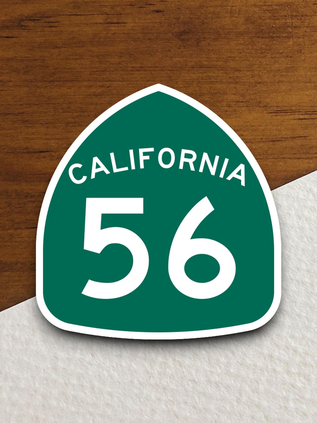 California State Route 56 Road Sign Sticker, Road Trip Sticker, Highway ...