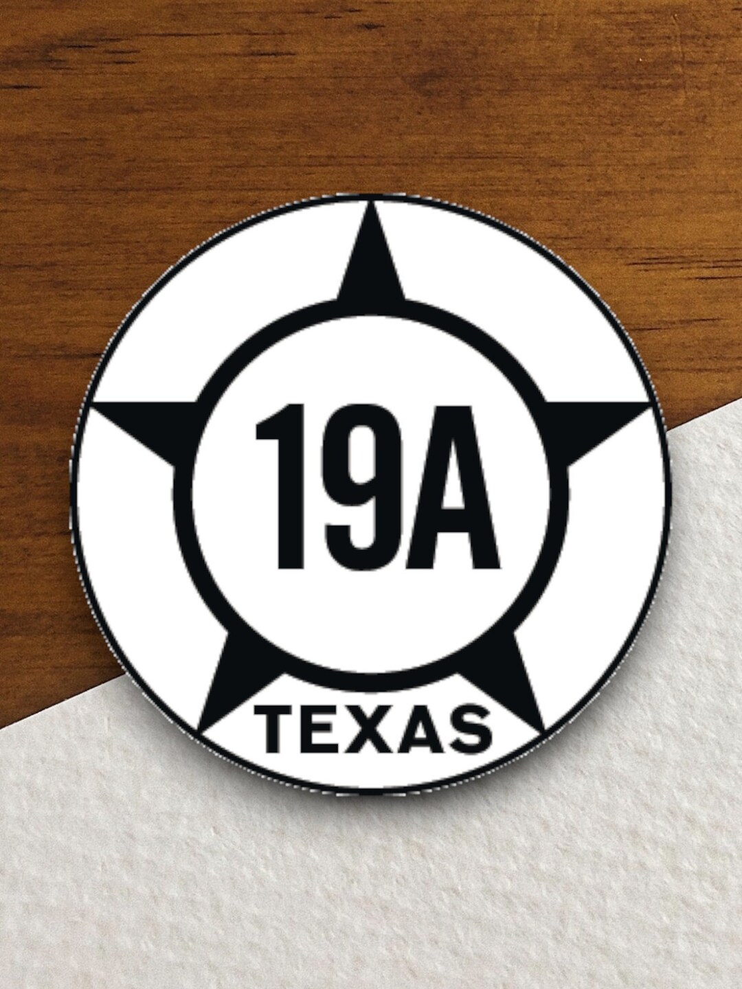 Texas State Route 19a Sticker Road Sign Sticker Travel - Etsy