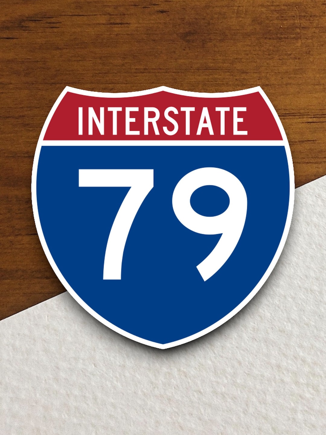 Interstate Route 79 Sticker, Interstate Highway Sign Expressway ...