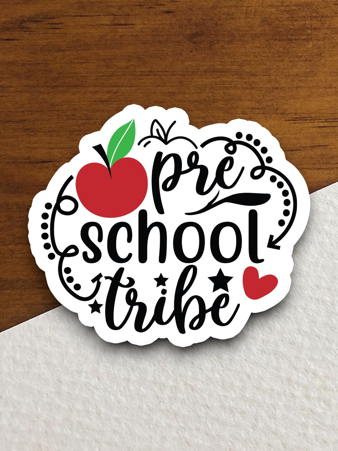 Preschool Tribe Back to School Sticker Education Teacher Fun - Etsy