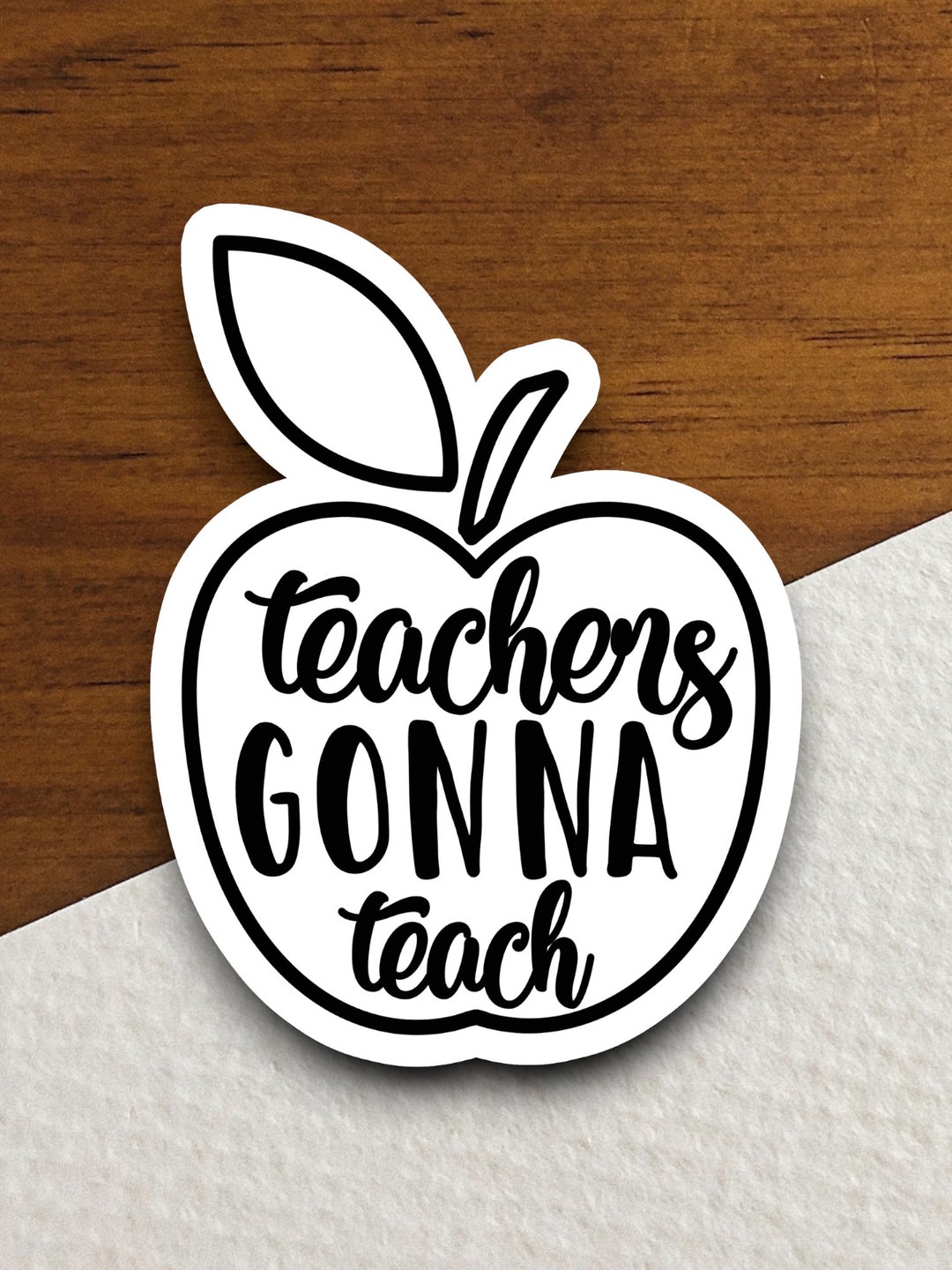 Teachers Teach Classroom Sticker, Teacher Sticker, Education Sticker ...