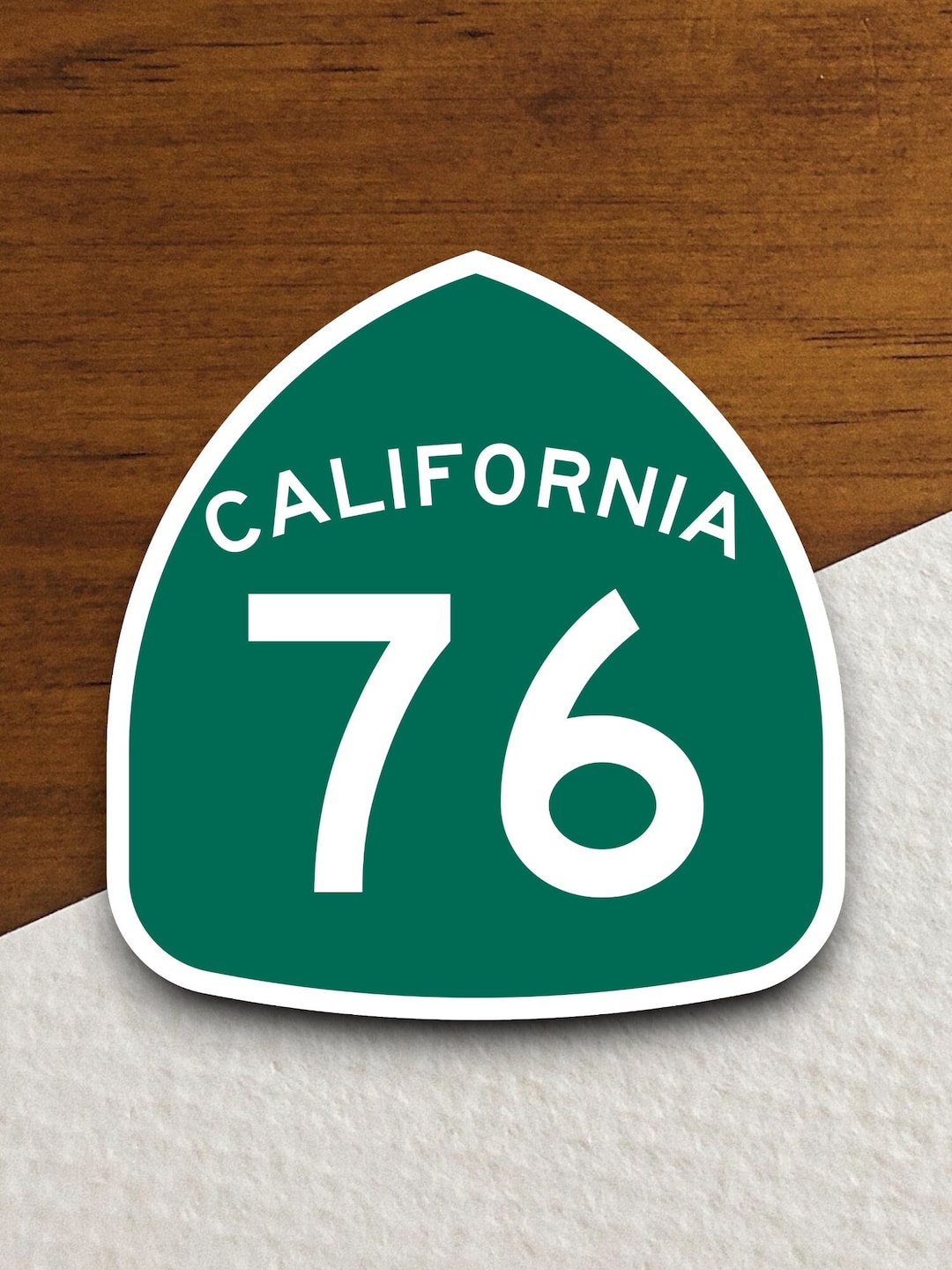 California State Route 76 Road Sign Sticker, Road Trip Sticker, Highway ...