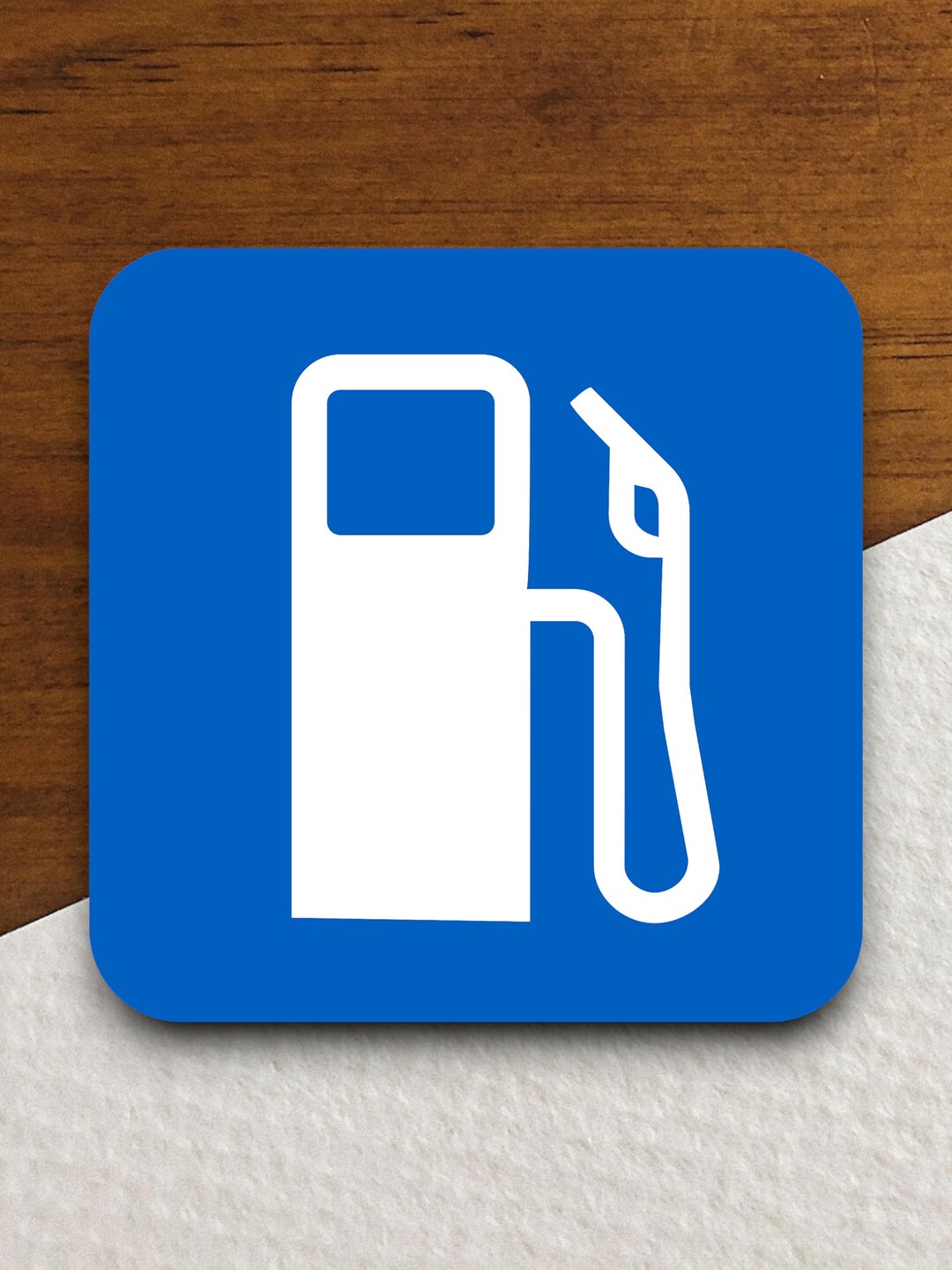 Gas Station Sticker, Road Sign Sticker, Travel Sticker, Gas Sticker ...