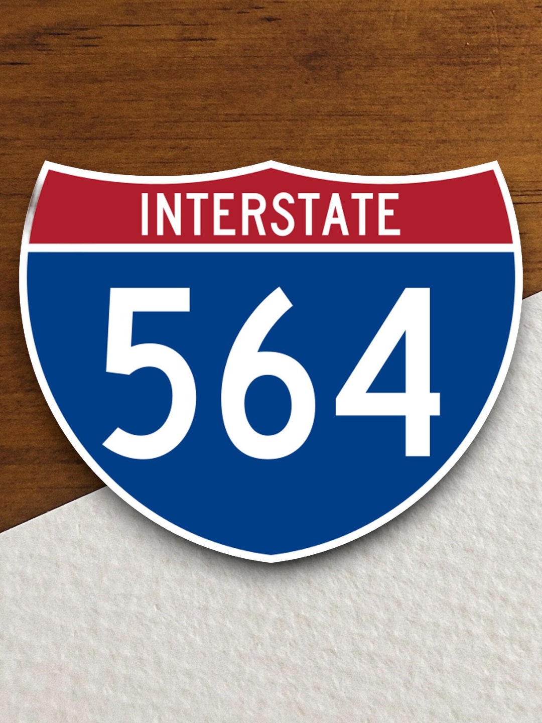 Interstate Route 564 Sticker, Interstate Highway Sign Expressway ...