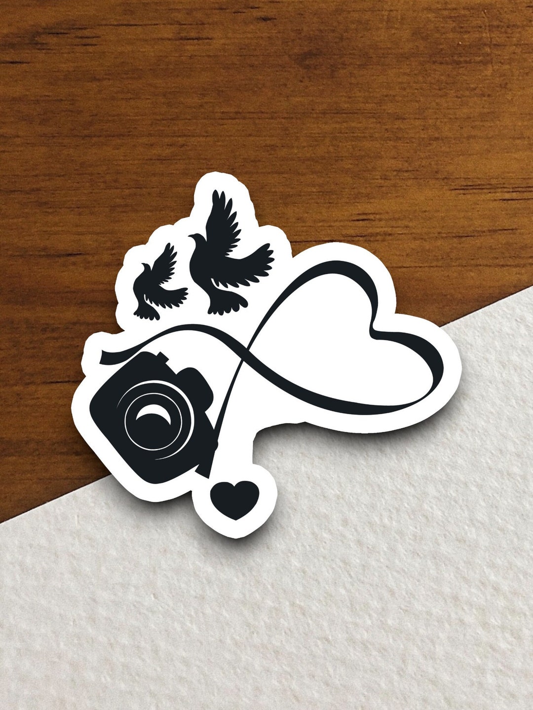 Bird Photography Sticker, Funny Animal Sticker, Funny Sticker, Animal ...
