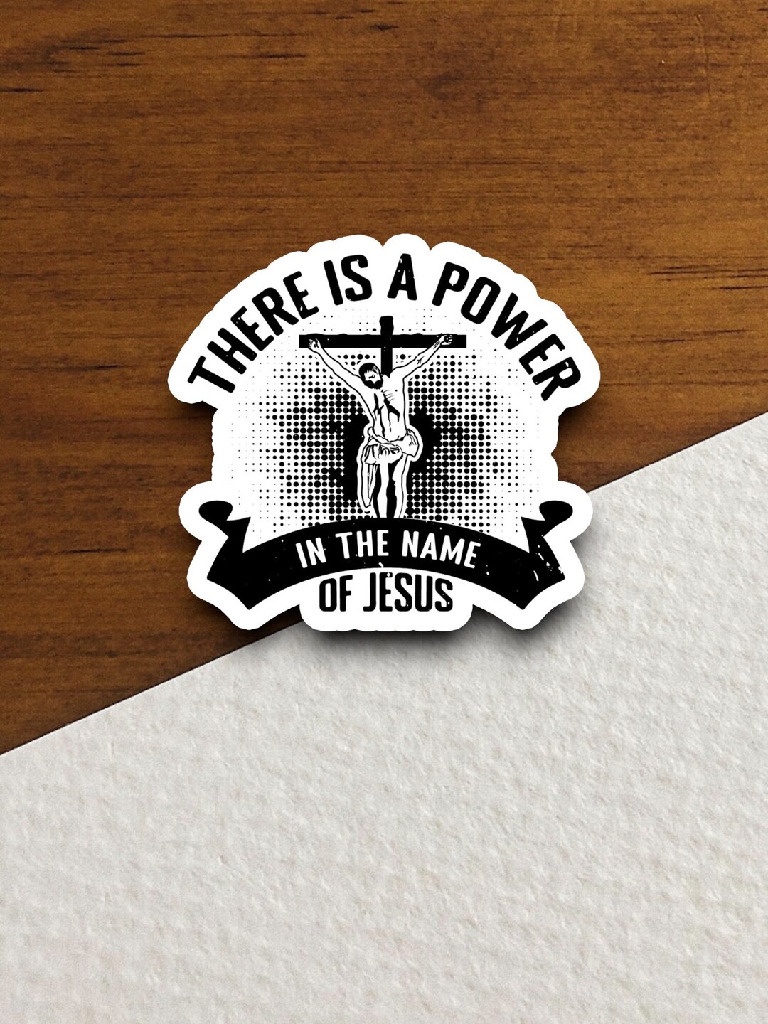 There is a Power in the Name of Jesus Sticker, Religious Sticker, Faith ...