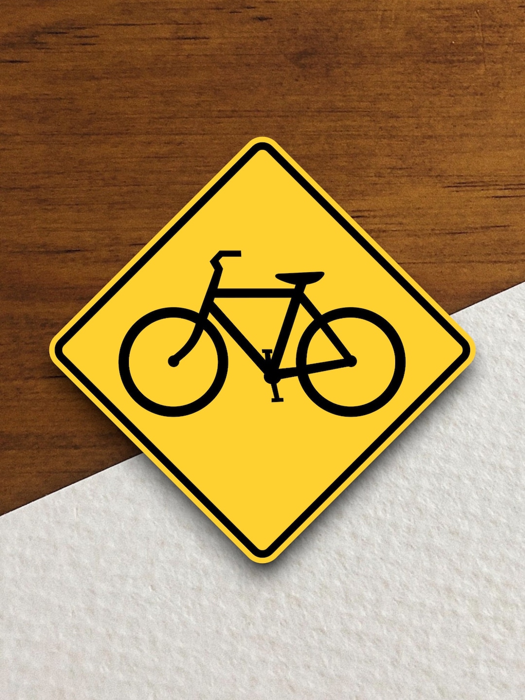 Bicycle Road Sign Stickers, Traffic Sticker, Road Sign Decoration, Road ...