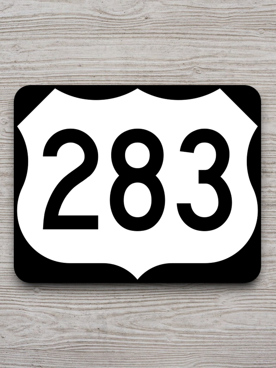 United States U.S. Route 283 Souvenir Travel Sticker, Road Sign Decor ...