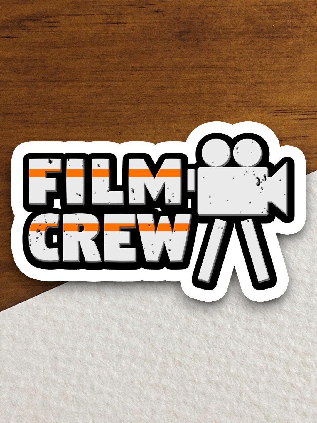 Film Crew Sticker, Funny Stickers, Laptop Stickers, Water Bottle ...
