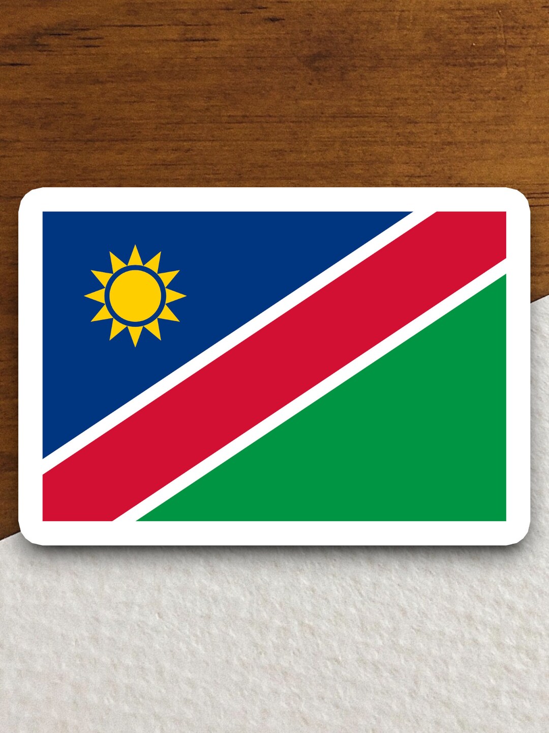 Namibia Country Flag Sticker, International Country Sticker ...